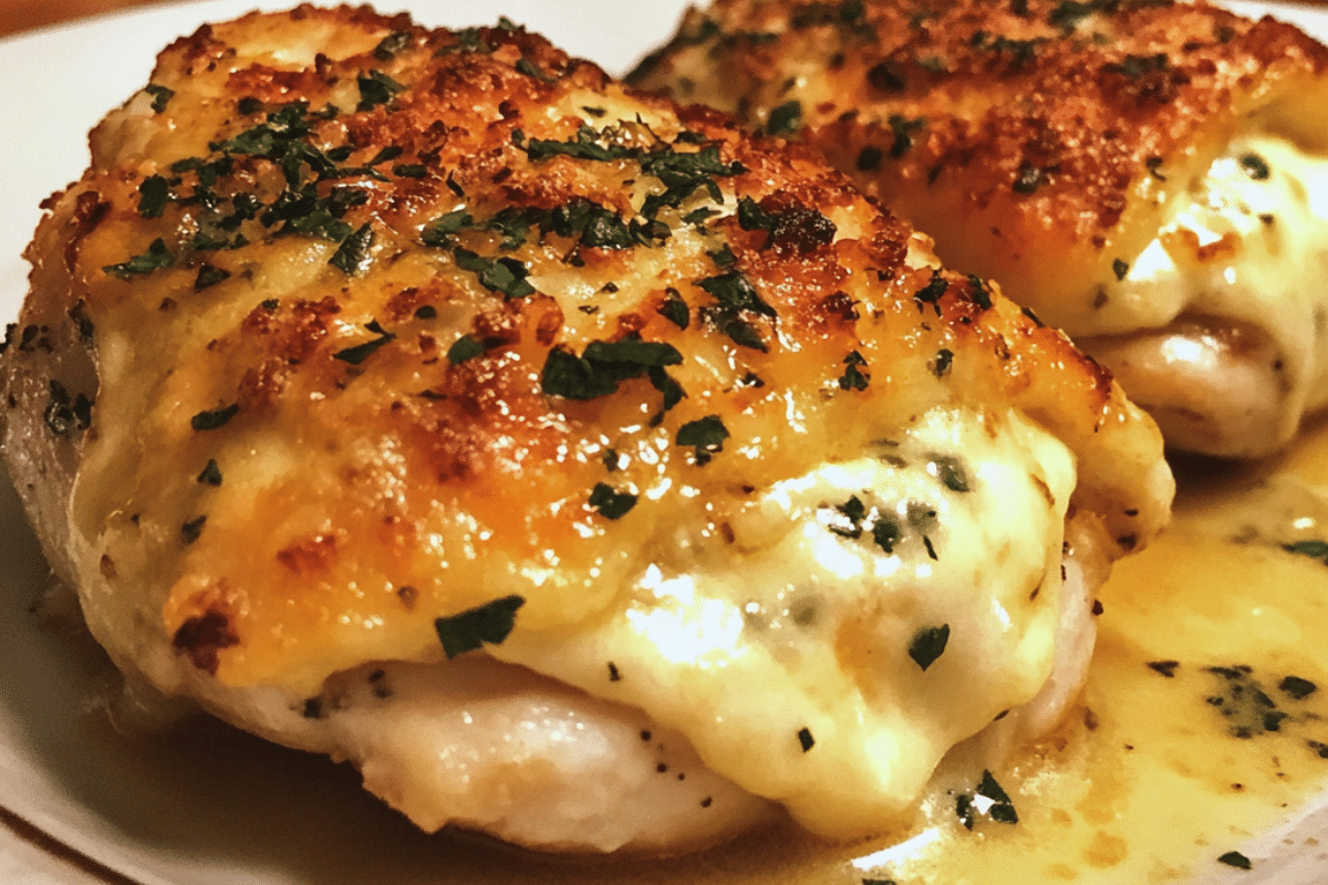 Cheese-Stuffed Chicken Breasts Recipe - RecipesEmily