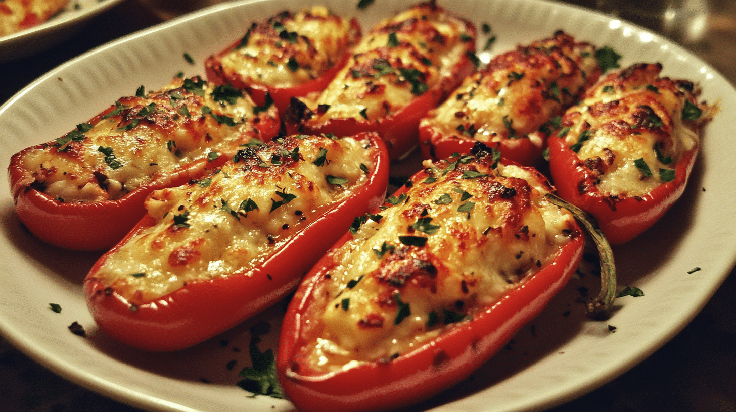 Halloumi Stuffed Peppers: Easy Mediterranean Dish - RecipesEmily