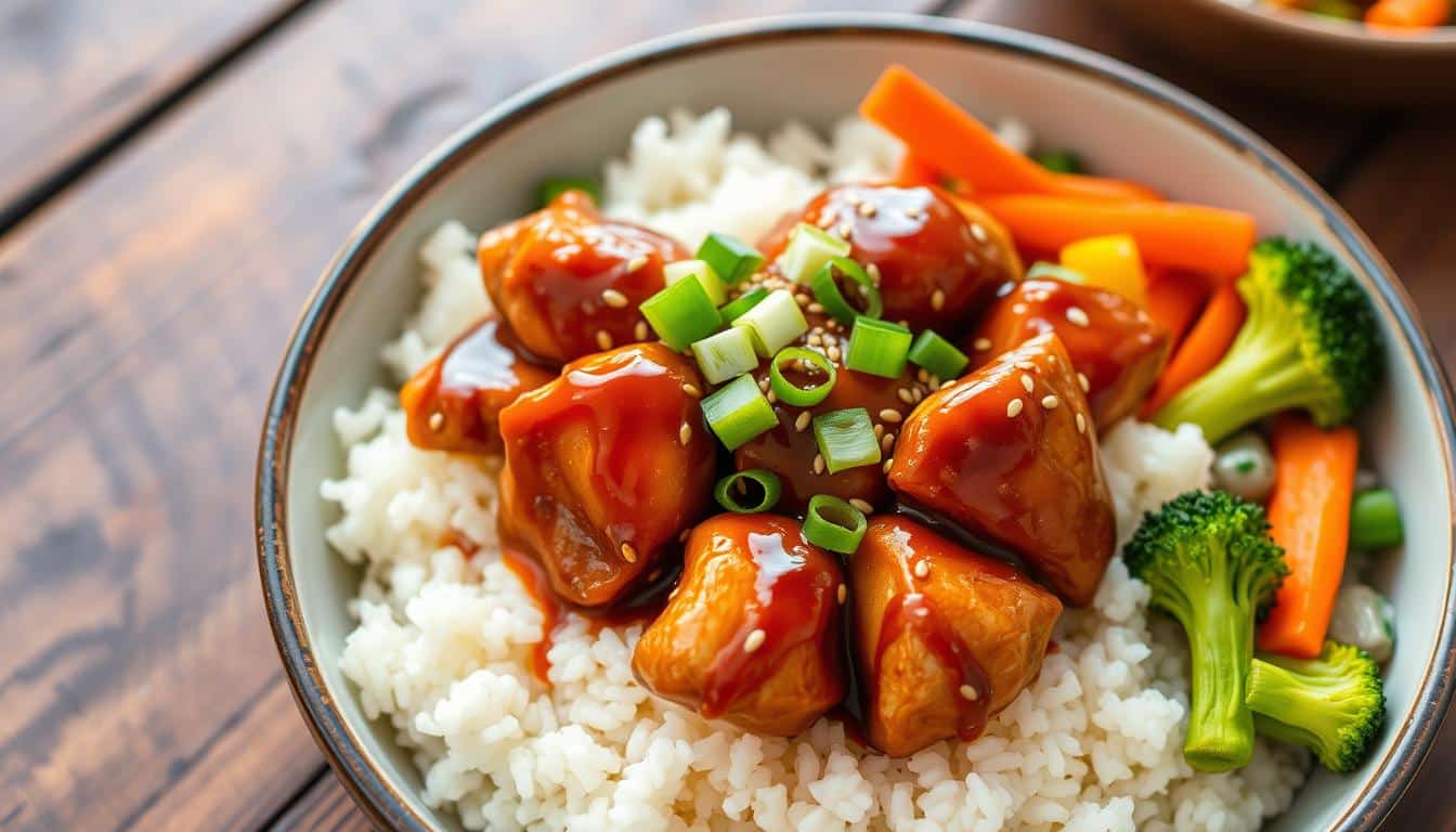 Delicious Teriyaki Chicken Rice Bowl Recipe - RecipesEmily