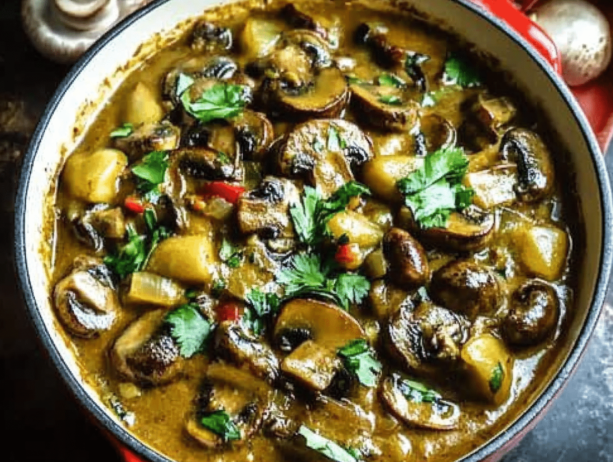 Baked Mushroom Curry Recipe: A Vegetarian Delight - RecipesEmily